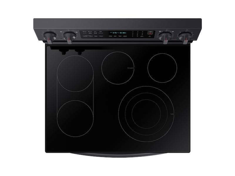 SAMSUNG NE63A6711SG 6.3 cu. ft. Smart Freestanding Electric Range with ...
